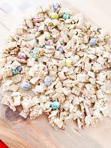 Halloween Monster Mash Munch White Chocolate Chex Mix – Better with Bubbly